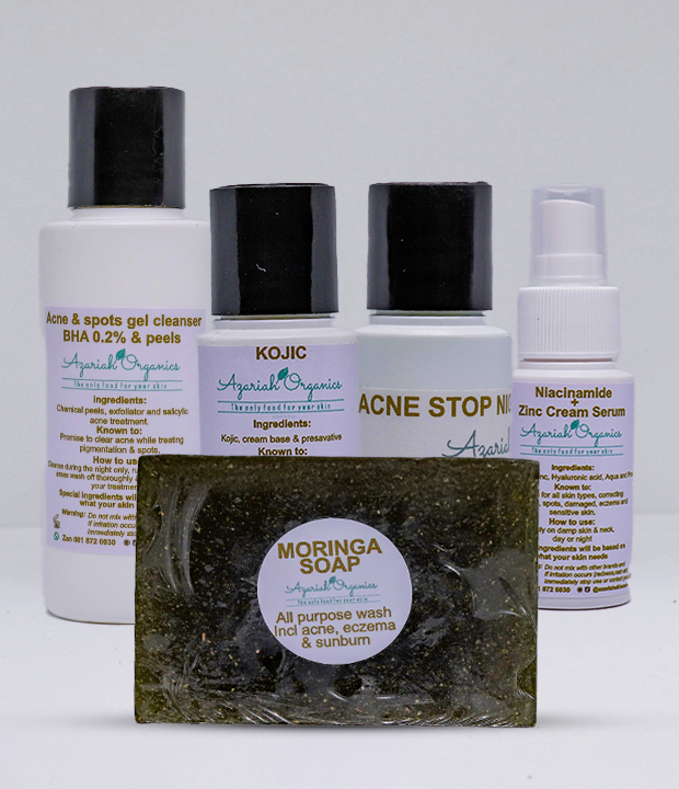 Stop Acne & Spots – Day & Night Set - Azariah Skin Care